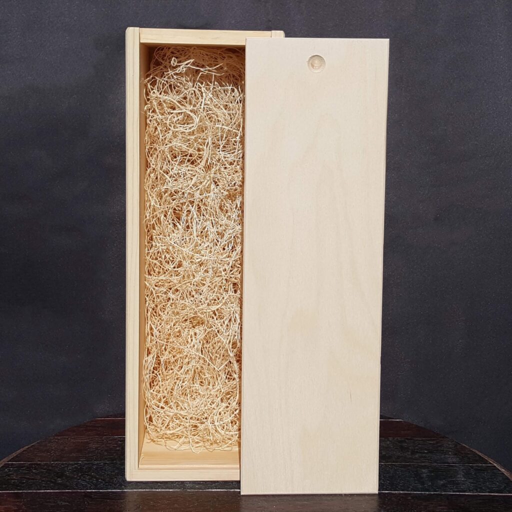 Magnum Bottle Wine Crate – 1/2″ Wood – Central Coast Packaging Services