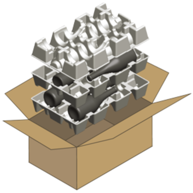 6 Bottle Pulp Package – Central Coast Packaging Services